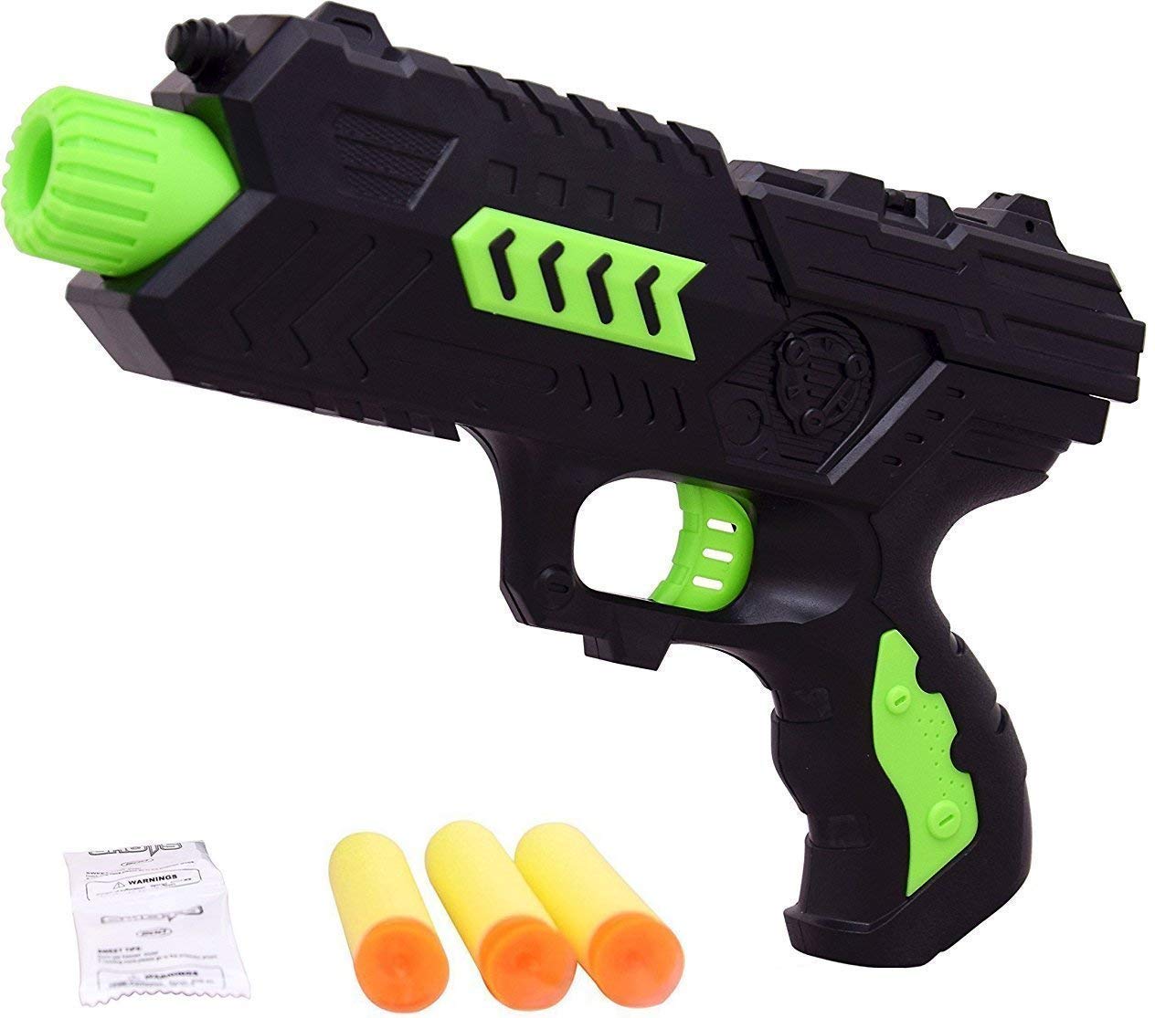 gooyo 2 in 1 pistol blaster kids realistic toys gun with jelly shots ...