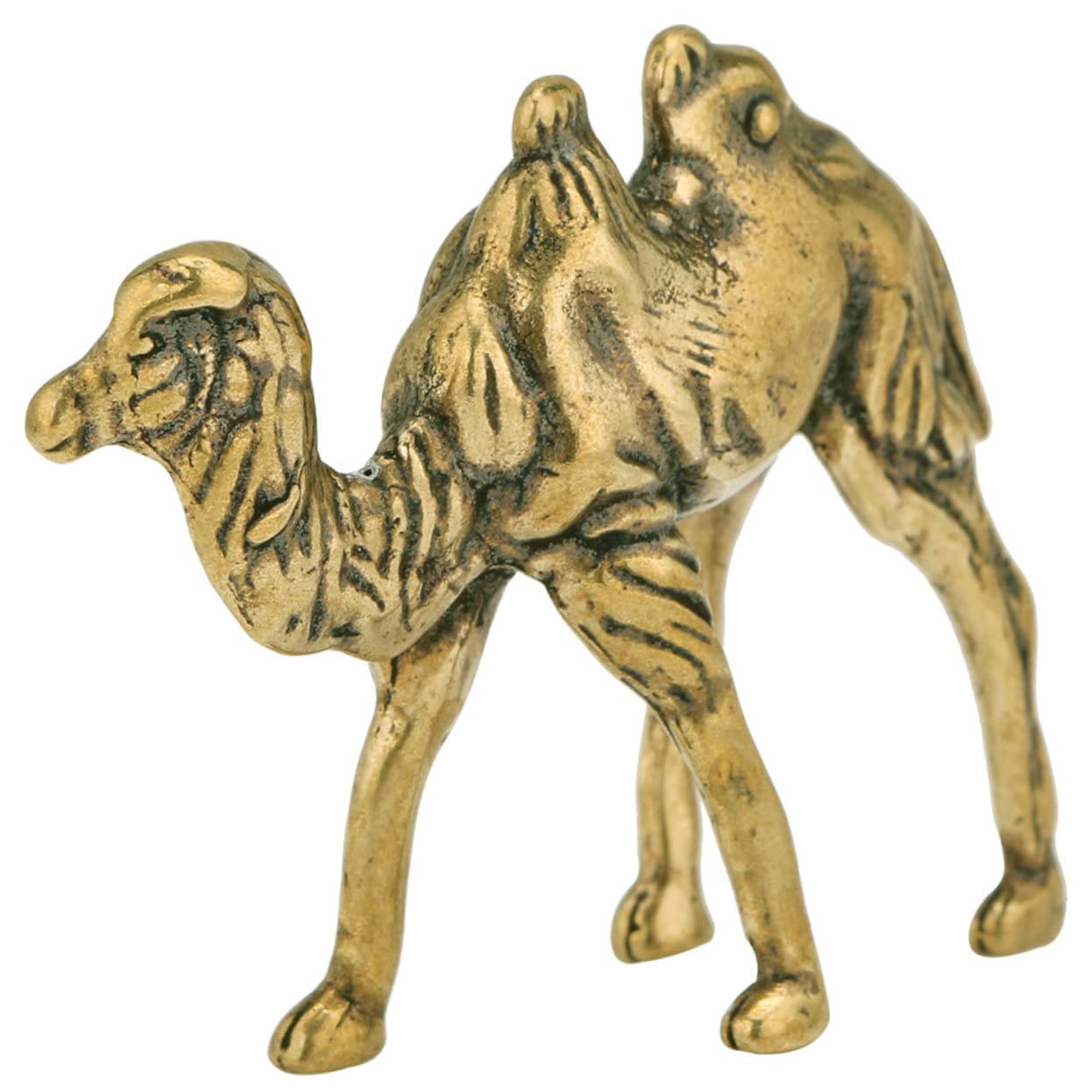 Amazon.com: Yardenfun Brass Camel Wealth Prosperity Decor Lucky Camel ...