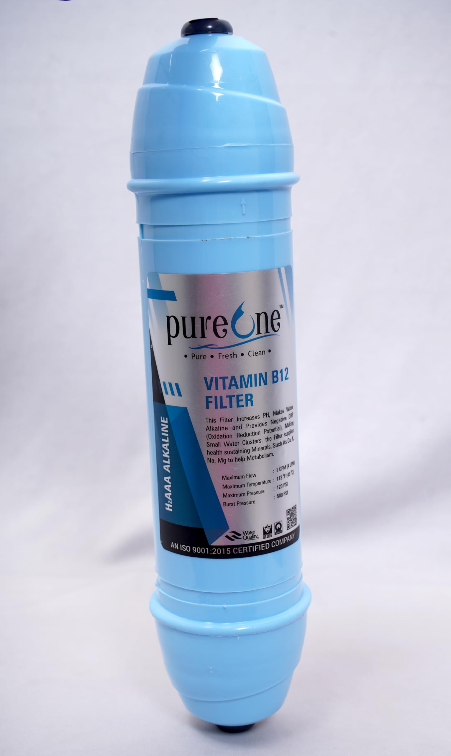 PUREONE AAA Alkaline Filter Cartridge Vitamin B12 : Amazon.in: Home ...