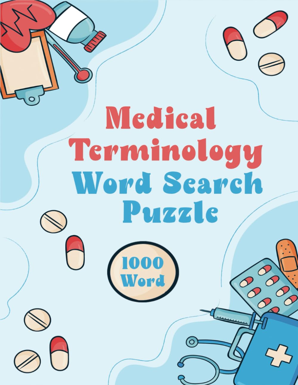 Medical Terminology Word Search Puzzle: Perfect Puzzle For Medical ...