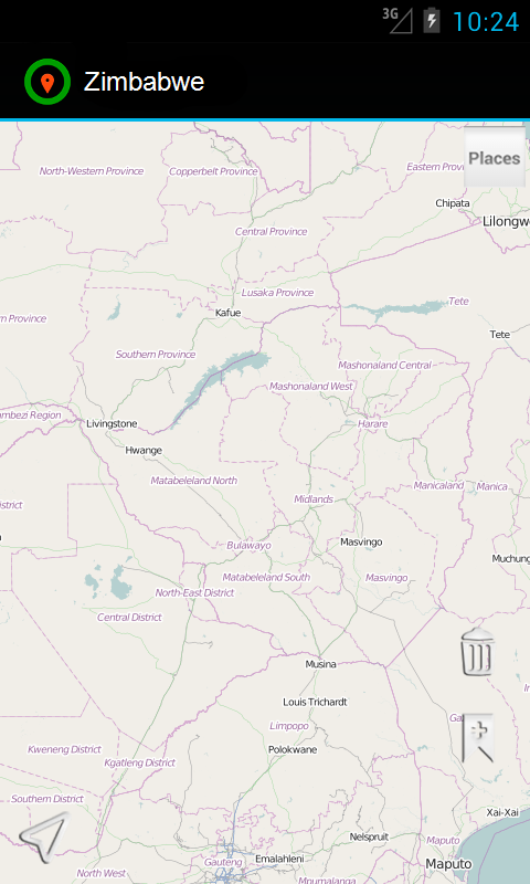 Zimbabwe Vector Offline Map: Easy Navigation - App on Amazon Appstore