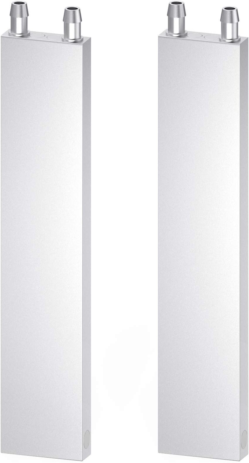 Amazon.com: 80 x 80 mm Large Water Cooling Block Aluminum Heatsink (2 ...