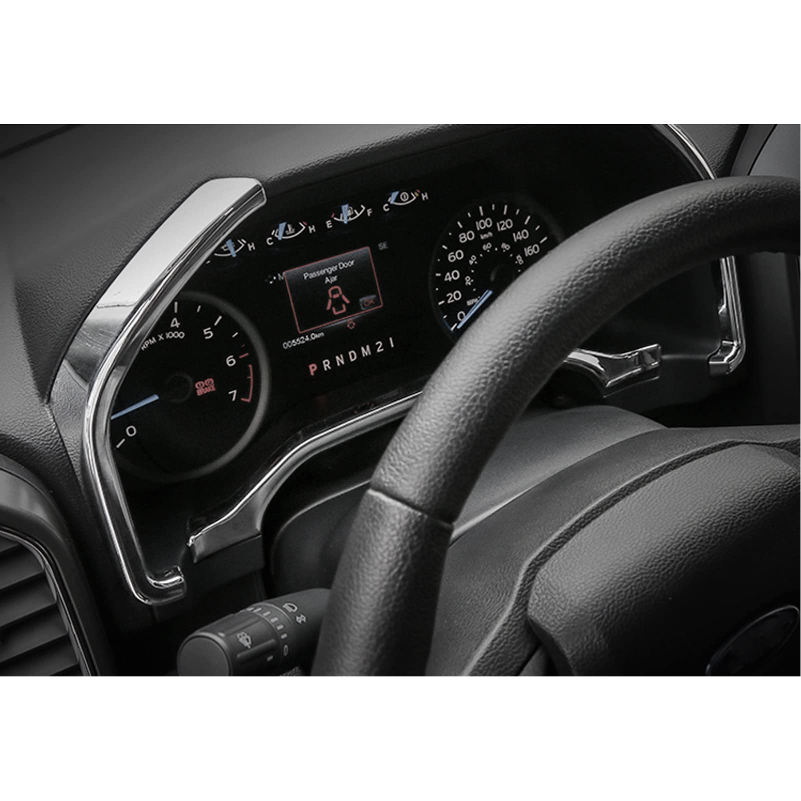 Snapklik.com : For F150 Chrome Dashboard Center Console Dash Board Trim ...