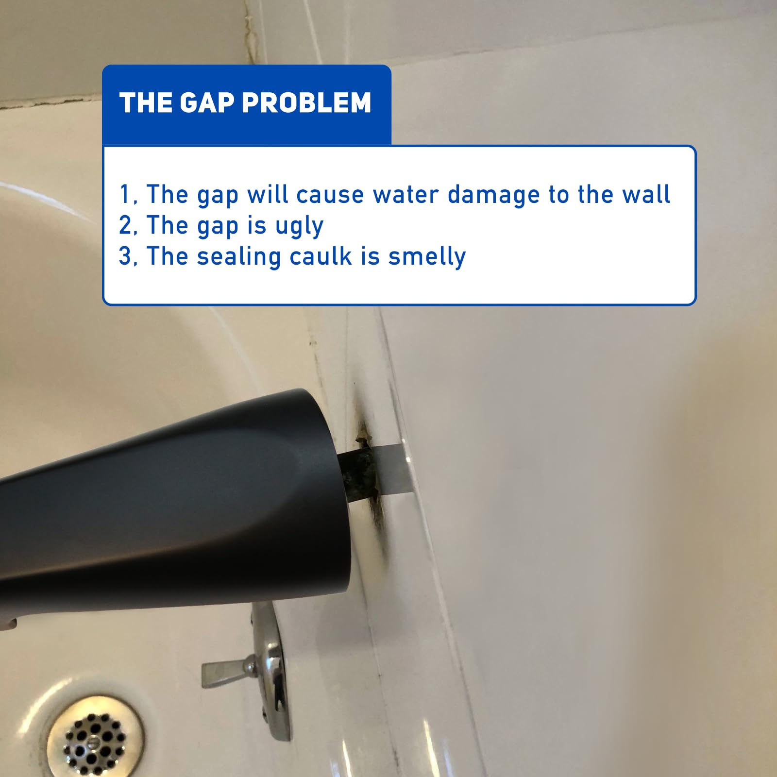 Snapklik.com : Welvzen 1/2" Thick Spacer For Tub Spout, Flange Trim ...