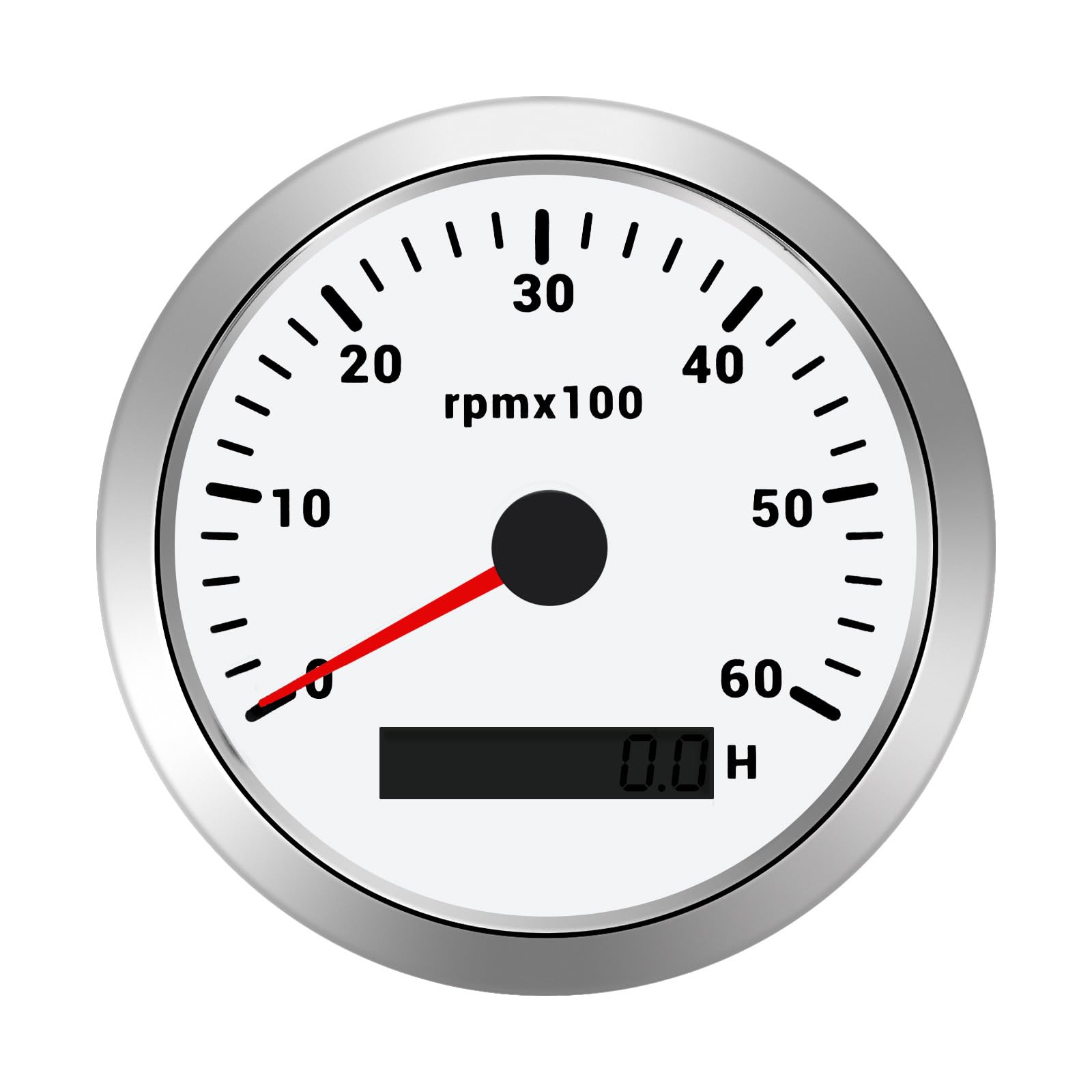 Snapklik.com : Geloo 85MM Boat RPM Tachometer Gauge 0-6000 RPM ...