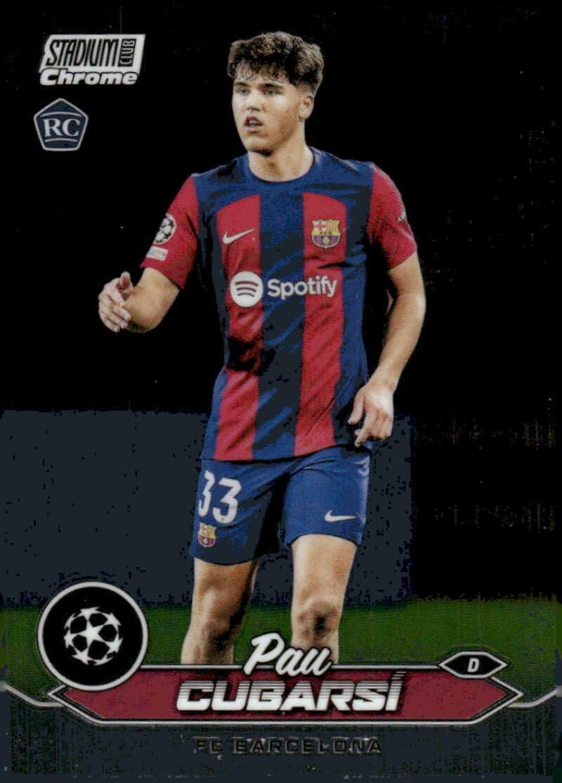 Amazon.com: 2023-24 Topps Chrome Stadium Club UEFA #67 Pau Cubarsi FC ...