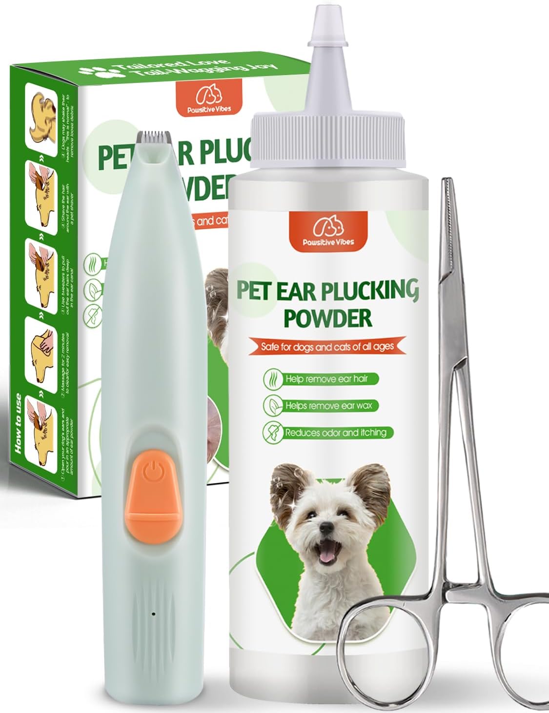 Amazon.com : Miracle Care Ear Powder For Dogs & Cats 12gms : Pet Ear ...