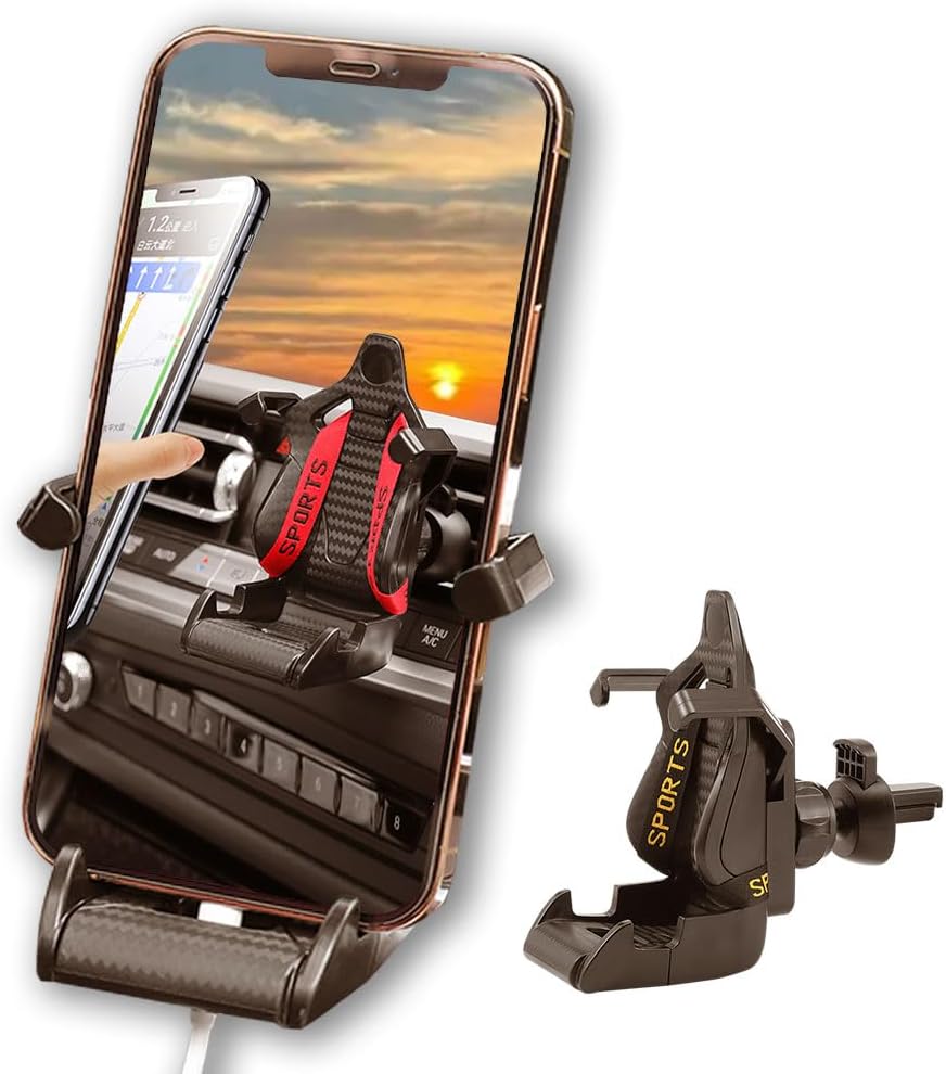 Amazon.com: Aiydachy Car Vent Phone Mount for Racing Seats - Universal ...