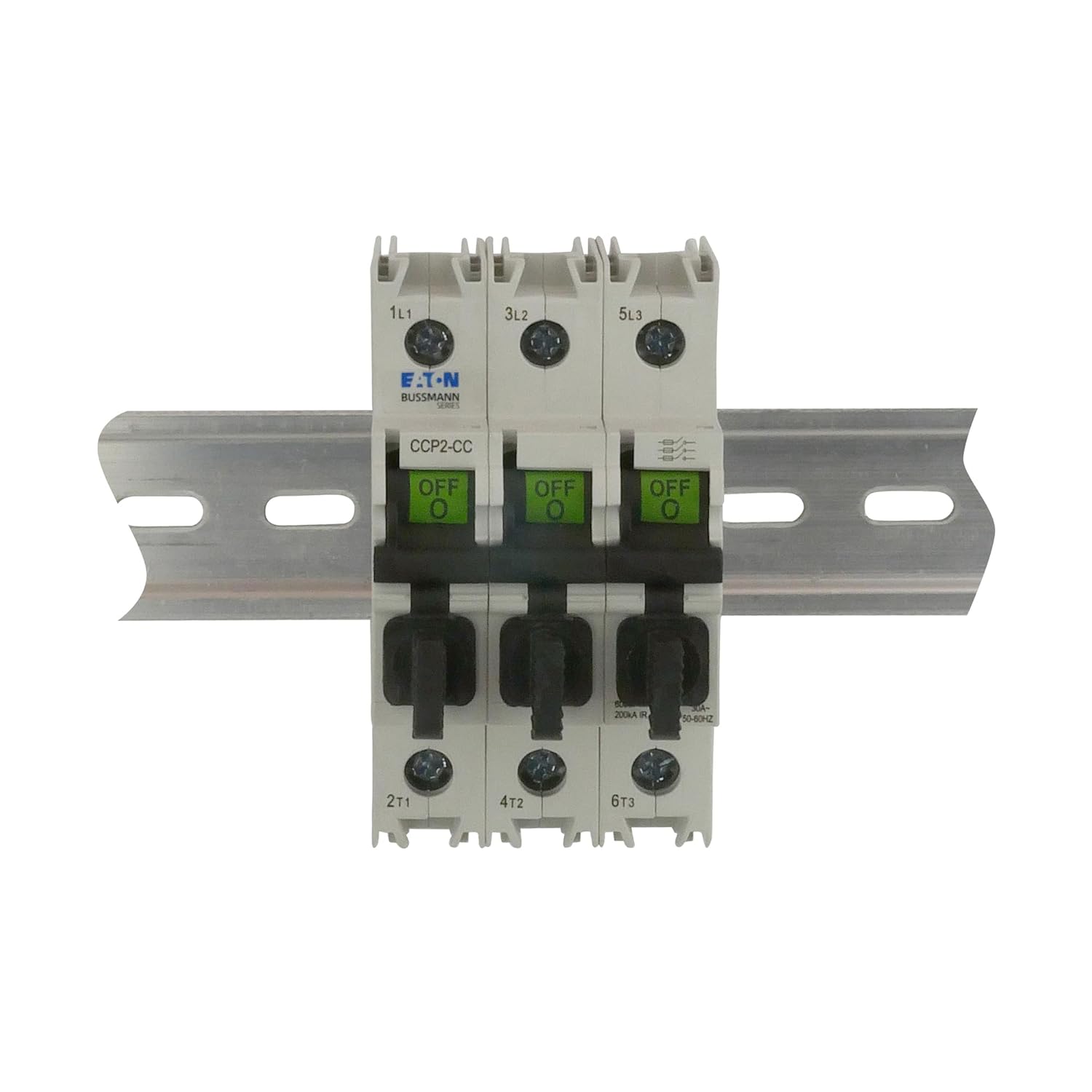 Cooper Bussmann/Eaton Electric - CCP2-2-30CC - Finger-Safe Fuse Block ...