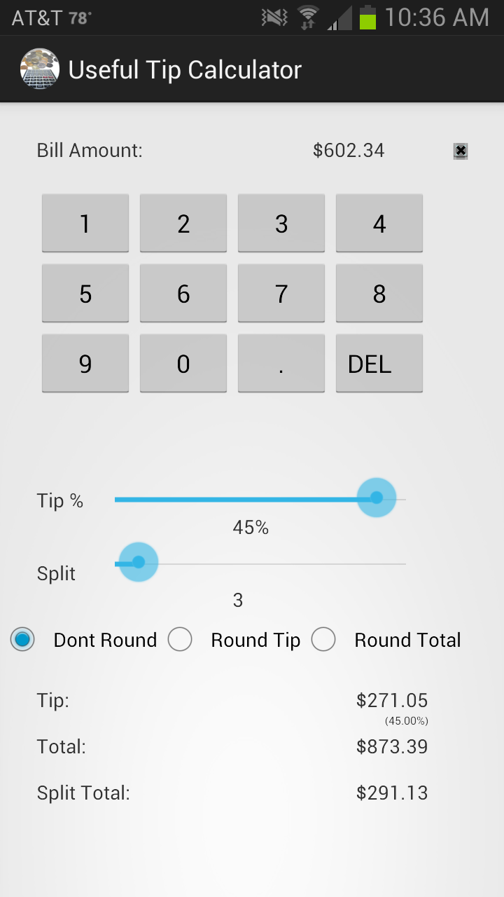 Tip Calculator - App on the Amazon Appstore