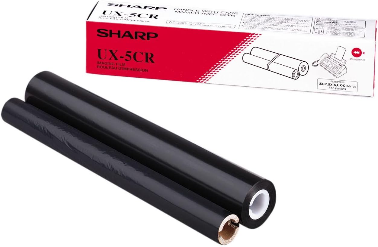 Sharp Black Ribbon Cartridge -Black -Thermal Transfer -330 Page -1 Each ...