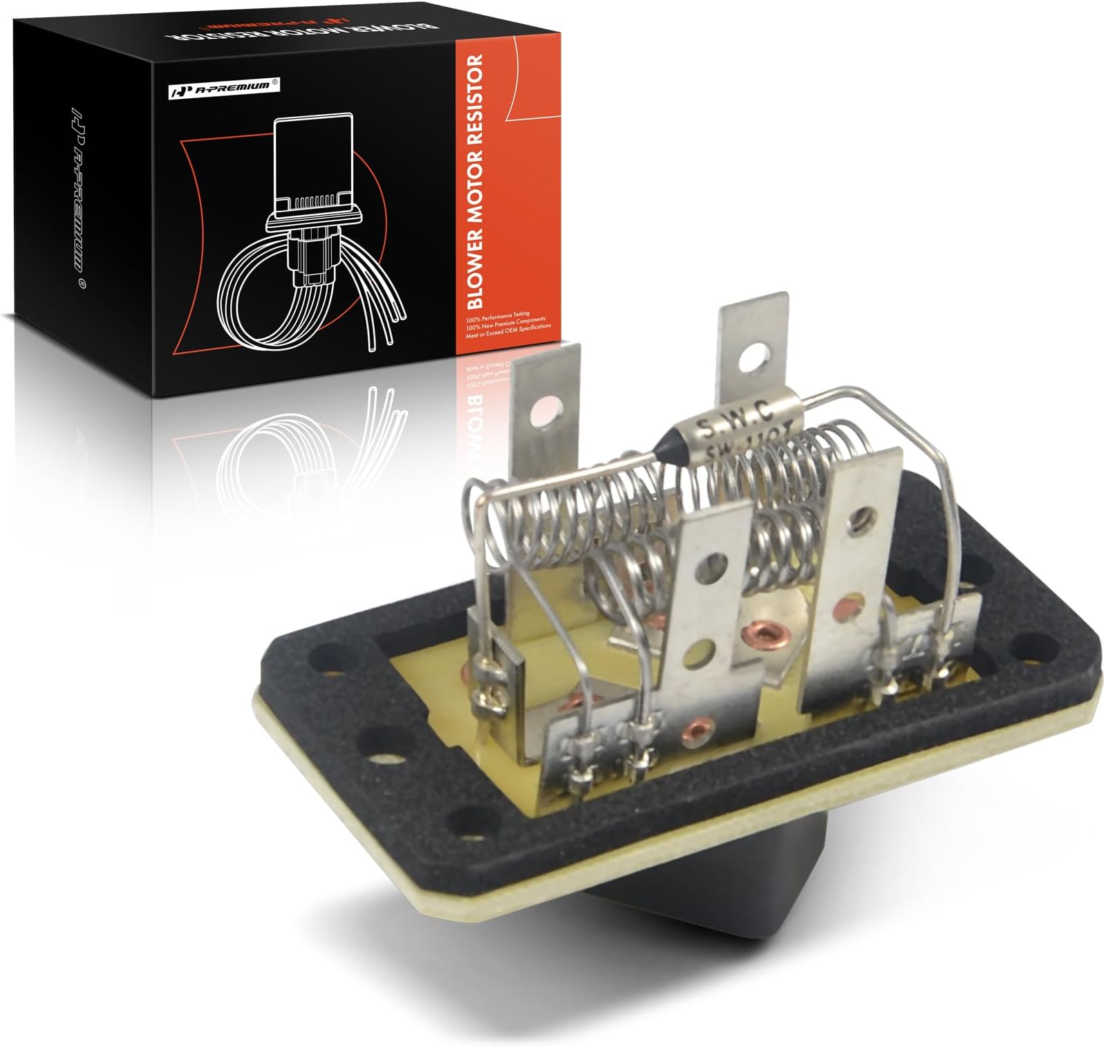 Amazon.com: A-Premium HVAC Heater Blower Motor Resistor Compatible with ...