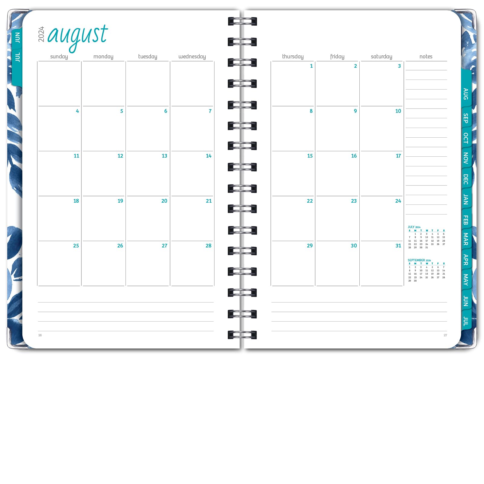 Snapklik.com : HARDCOVER Academic Year 2024-2025 Planner: