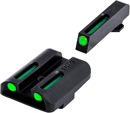 Amazon.com: TRUGLO TFO Tritium and Fiber-Optic Handgun Sight for Glock ...