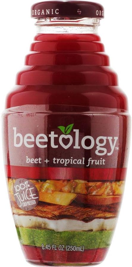 Amazon.com : Beetology Beet Plus Tropical Fruit Juice, 8.45 Fl Oz (Pack ...