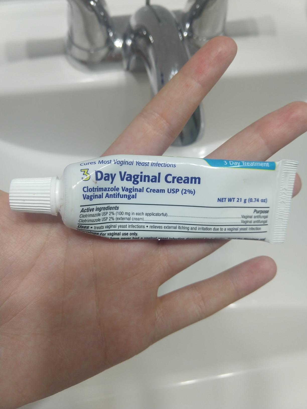 Amazon.com : Clotrimazole 3 -Day Vaginal Cream - 0.74 Oz (Pack of 2 ...
