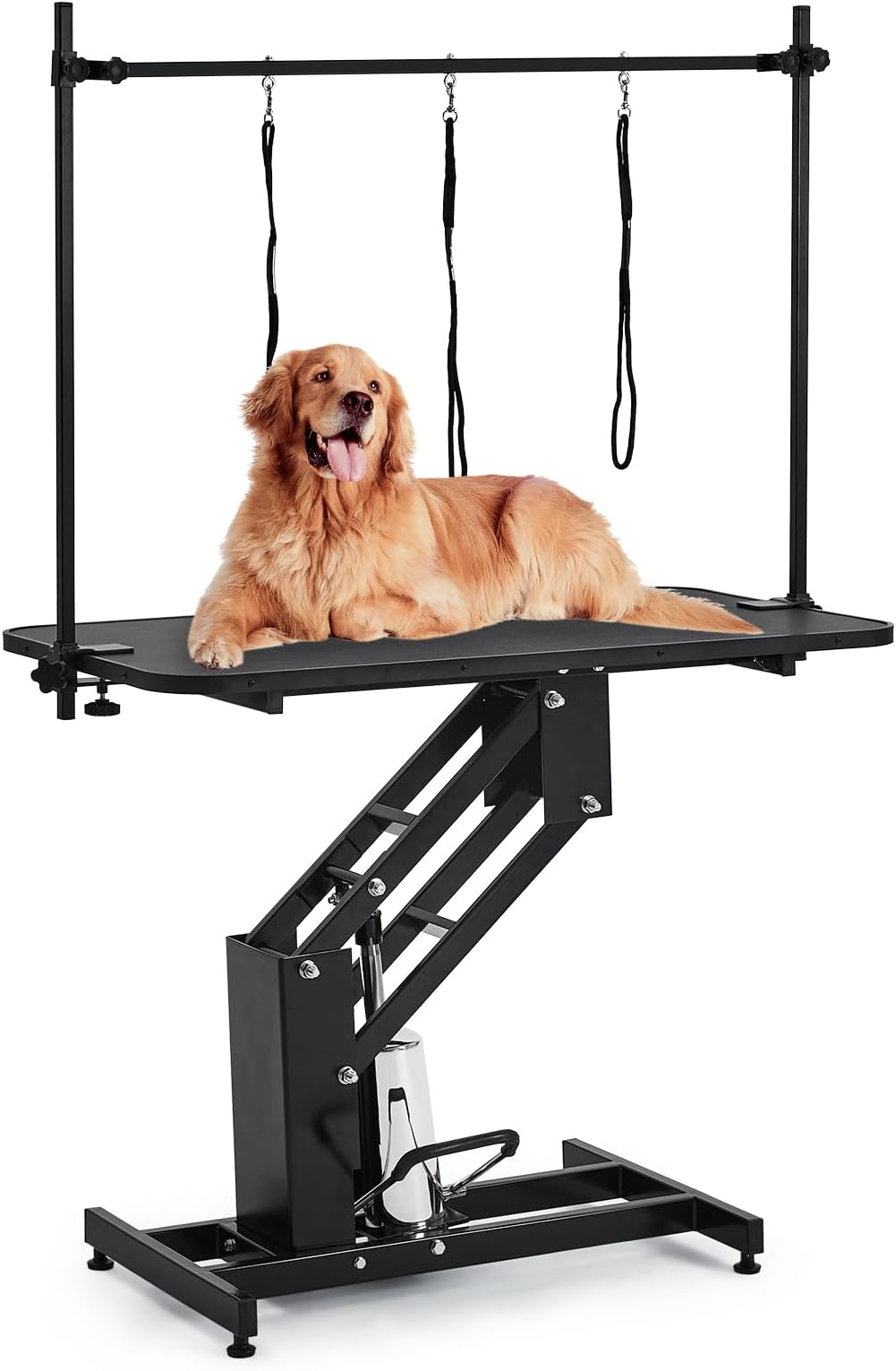 Amazon.com: 43.3" Hydraulic Dog Grooming Table for Pet, Heavy Duty ...