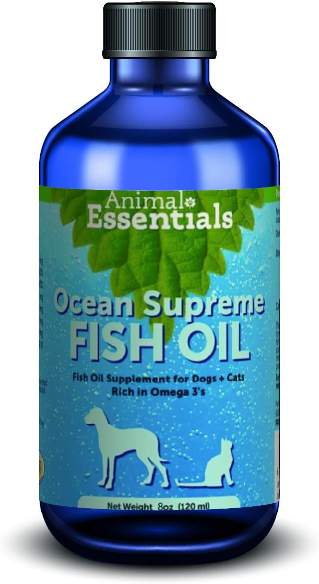 Amazon.com : Animal Essentials Ocean Supreme Fish Oil for Dogs and Cats ...