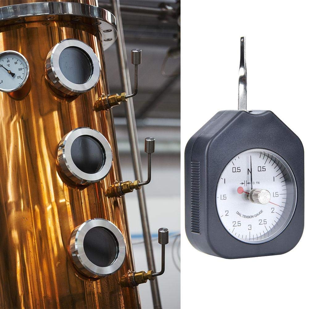 Dial Tension Gauge, Portable Gram Force Meter With Streamlined Body For ...