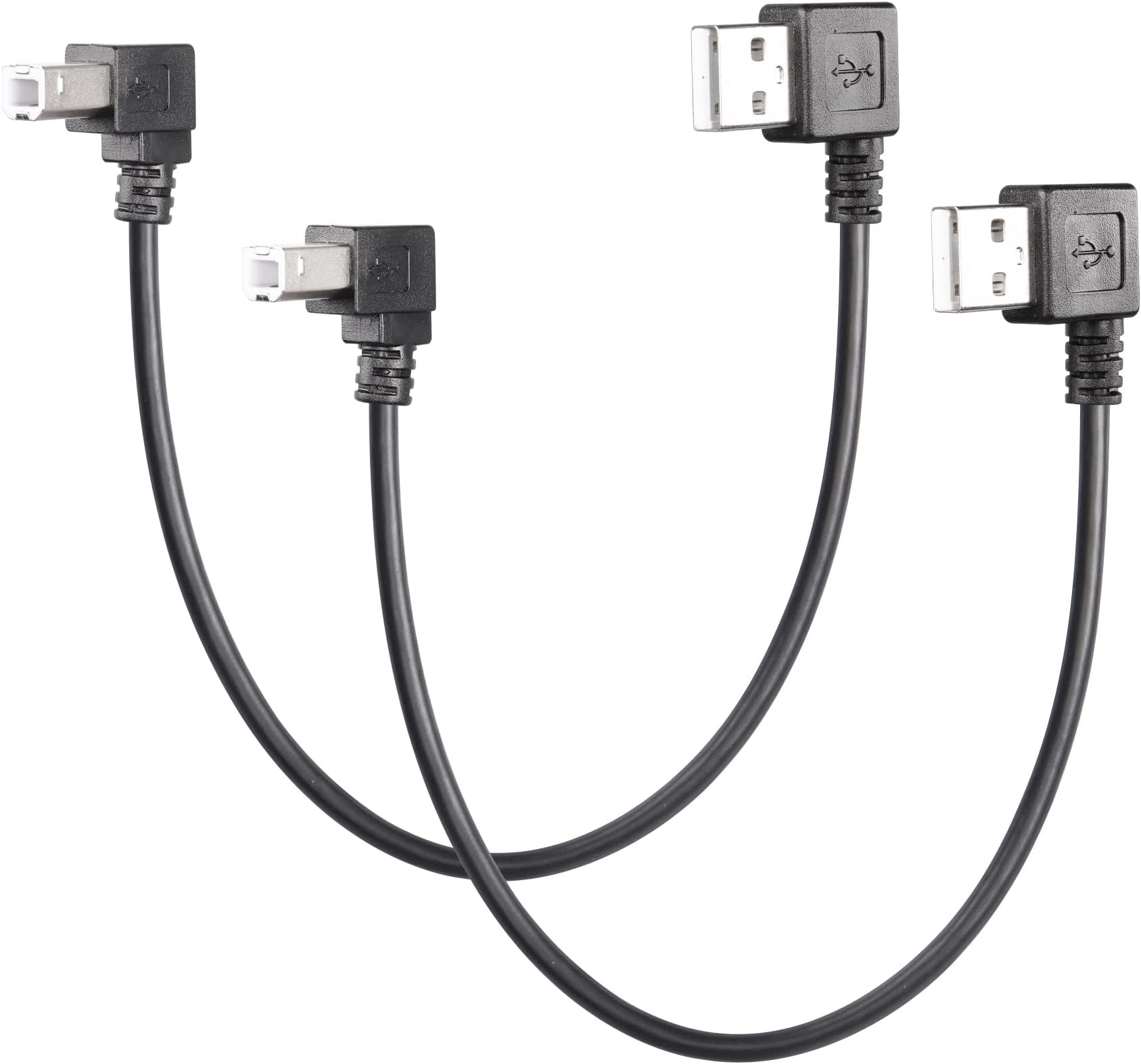 Amazon.com: StarTech.com 1m Black SuperSpeed USB 3.0 Cable - Right ...