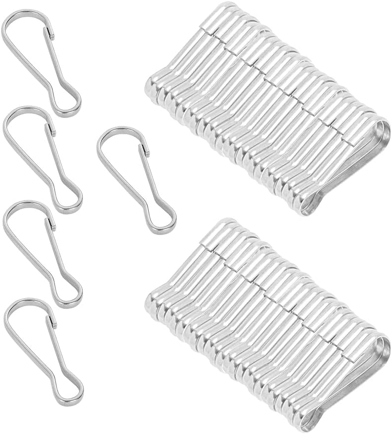 Amazon.com: Lanyard Hooks TAODAN 100pcs 1" 304 Stainless Steel Spring ...