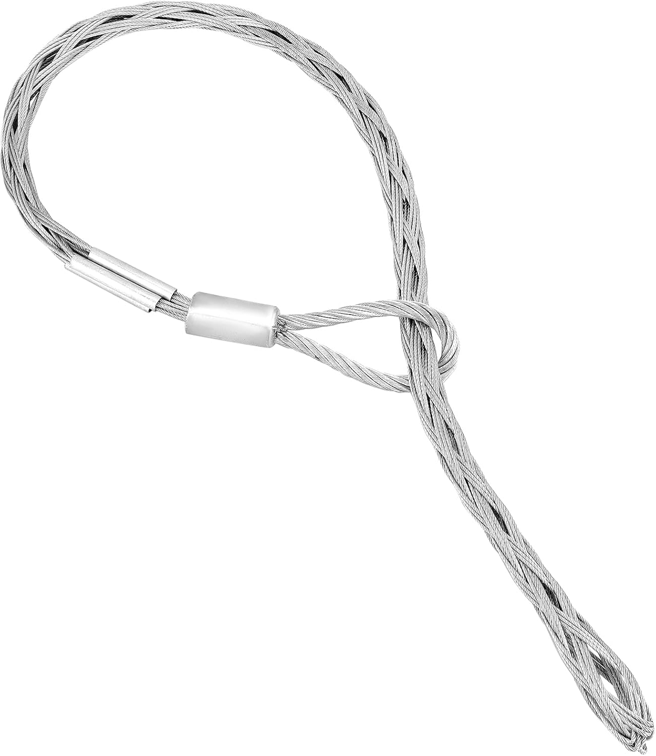 QWORK Cable Pulling Socks Grip, 3306 Lbs Breaking Strength, 3.3 Ft ...