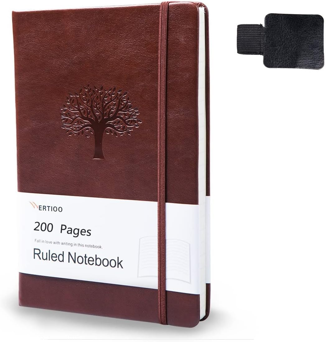 Amazon.com : Zalaxt Hardcover Executive Notebooks for Men Women - A5 ...