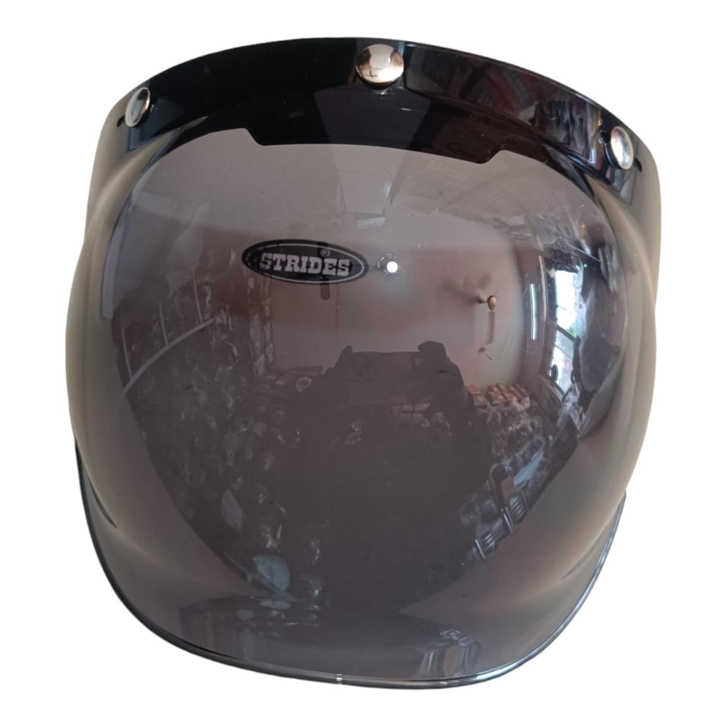 STRIDES Bring Polycarbonate Unbreakable Type Visor Suitable for Royal ...