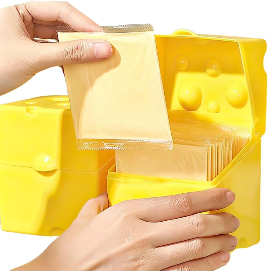 Amazon.com: Joie Moo Moo Sliced Cheese Storage Container for Fridge ...