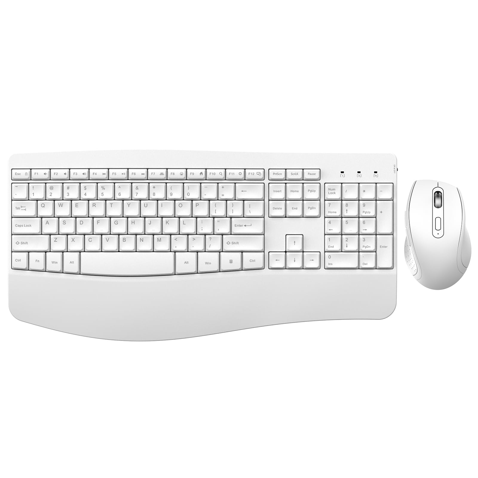 Amazon.com: Ergonomic Keyboard and Mouse Combo - Full Size Keyboard ...