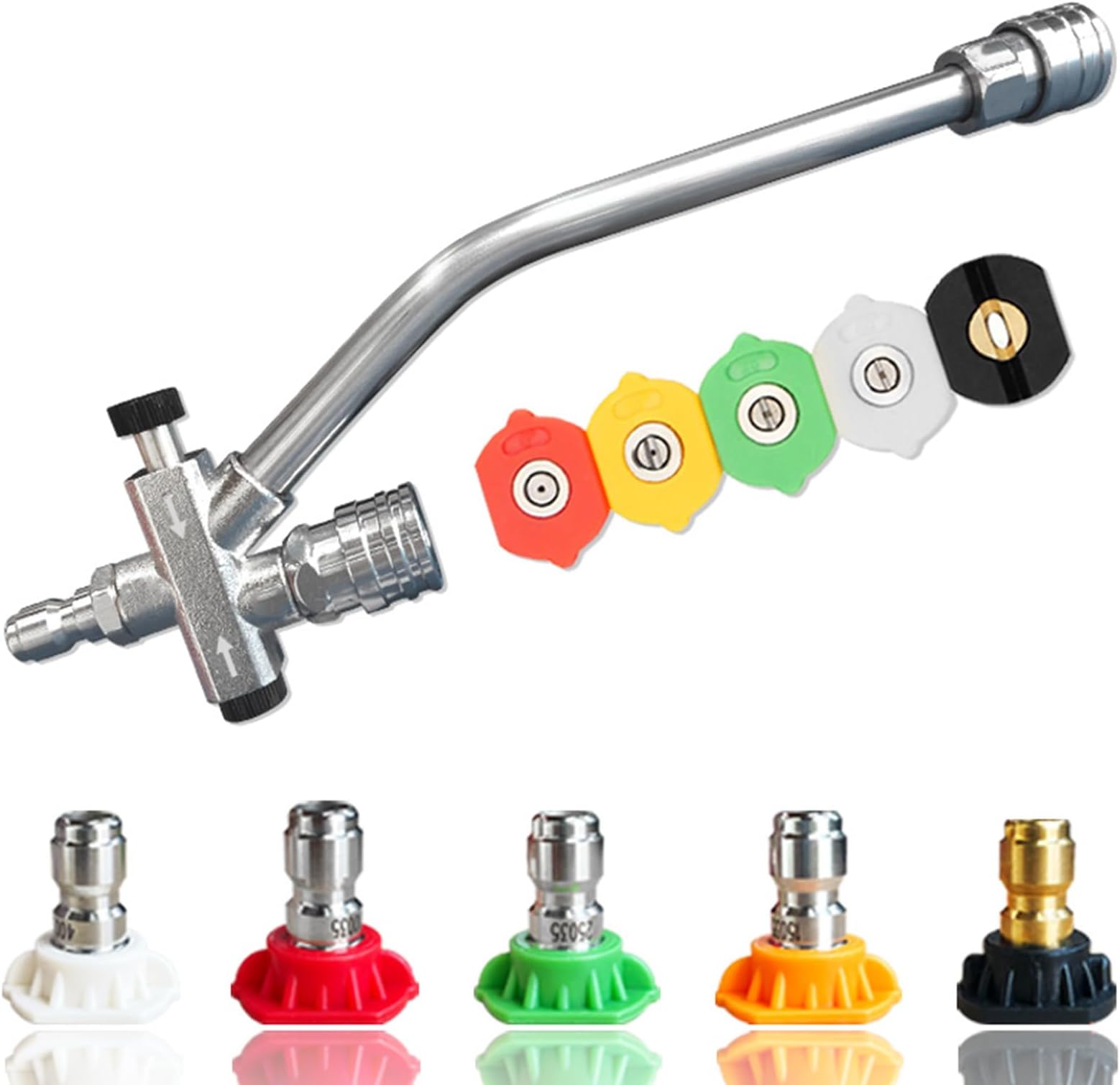 Amazon.com: Dual-Connector Foam Cannon Accessory, 1/4" Quick Connect ...