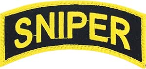 Amazon.com: United States Army Sniper Tab Patch, with Iron-On Adhesive ...