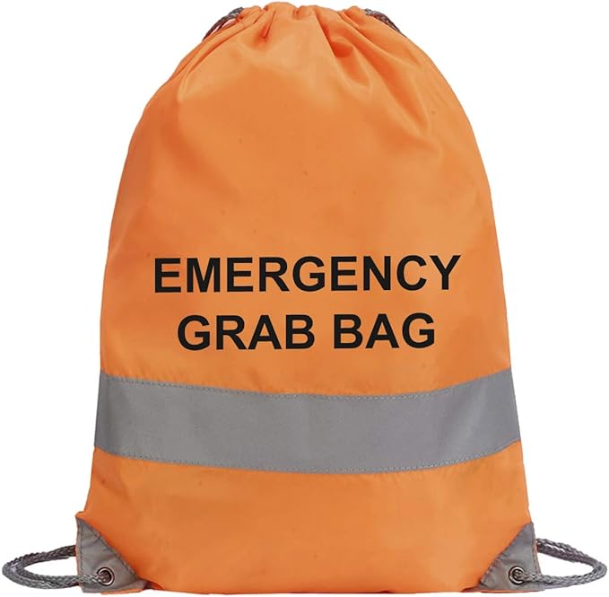 School Evacuation High Visibility Emergency Grab Bag - Printed ...