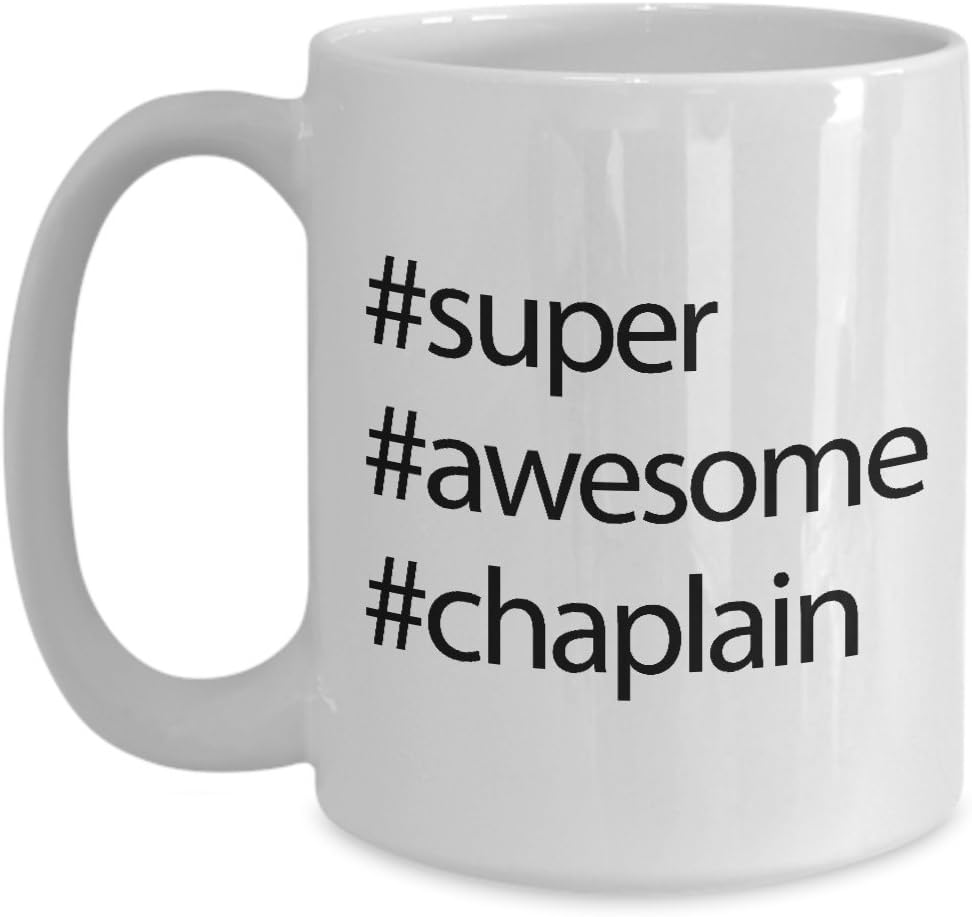 Amazon.com: Chaplain Coffee Mug - Unique Valentines Day, Birthday ...