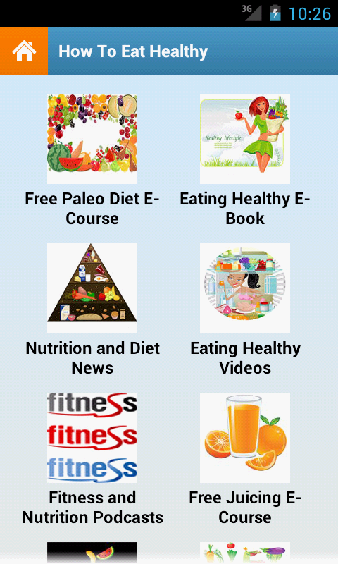 How To Eat Healthy! - App on the Amazon Appstore