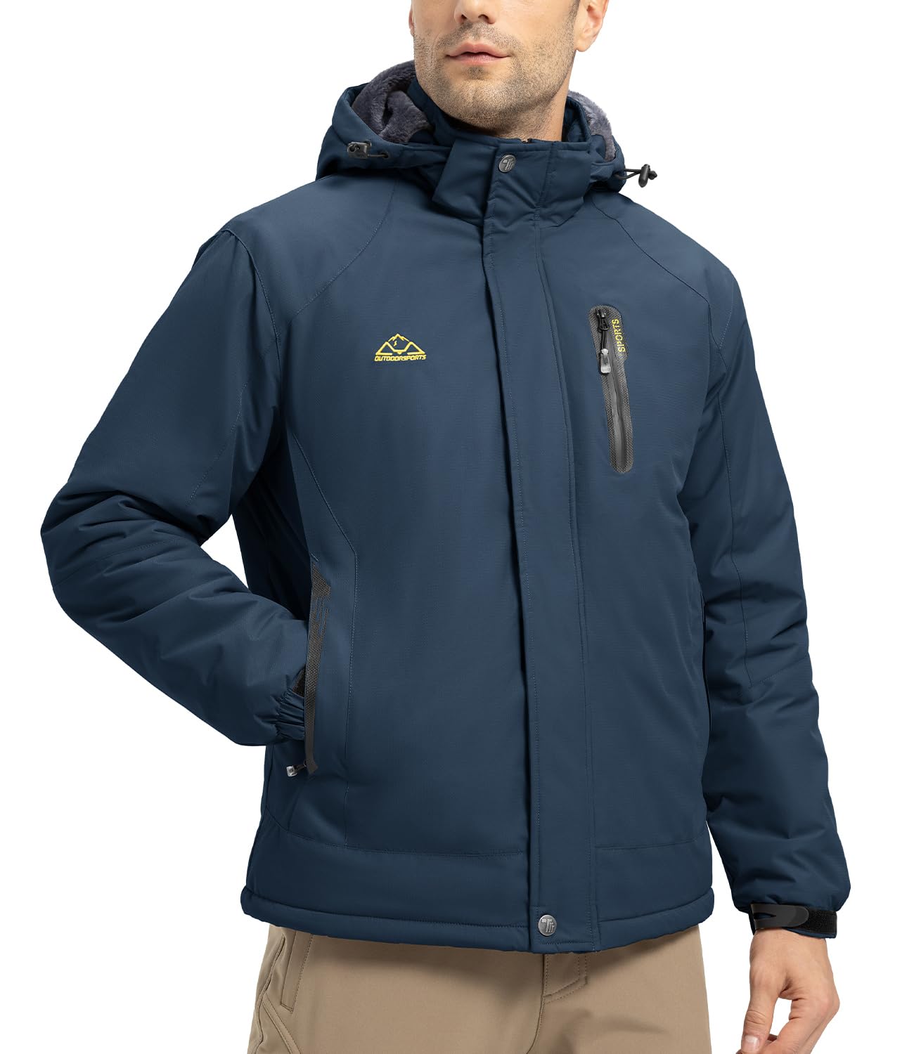 アウトドアジャケット 登山用 冬服 作業コート 防汚性 スキー