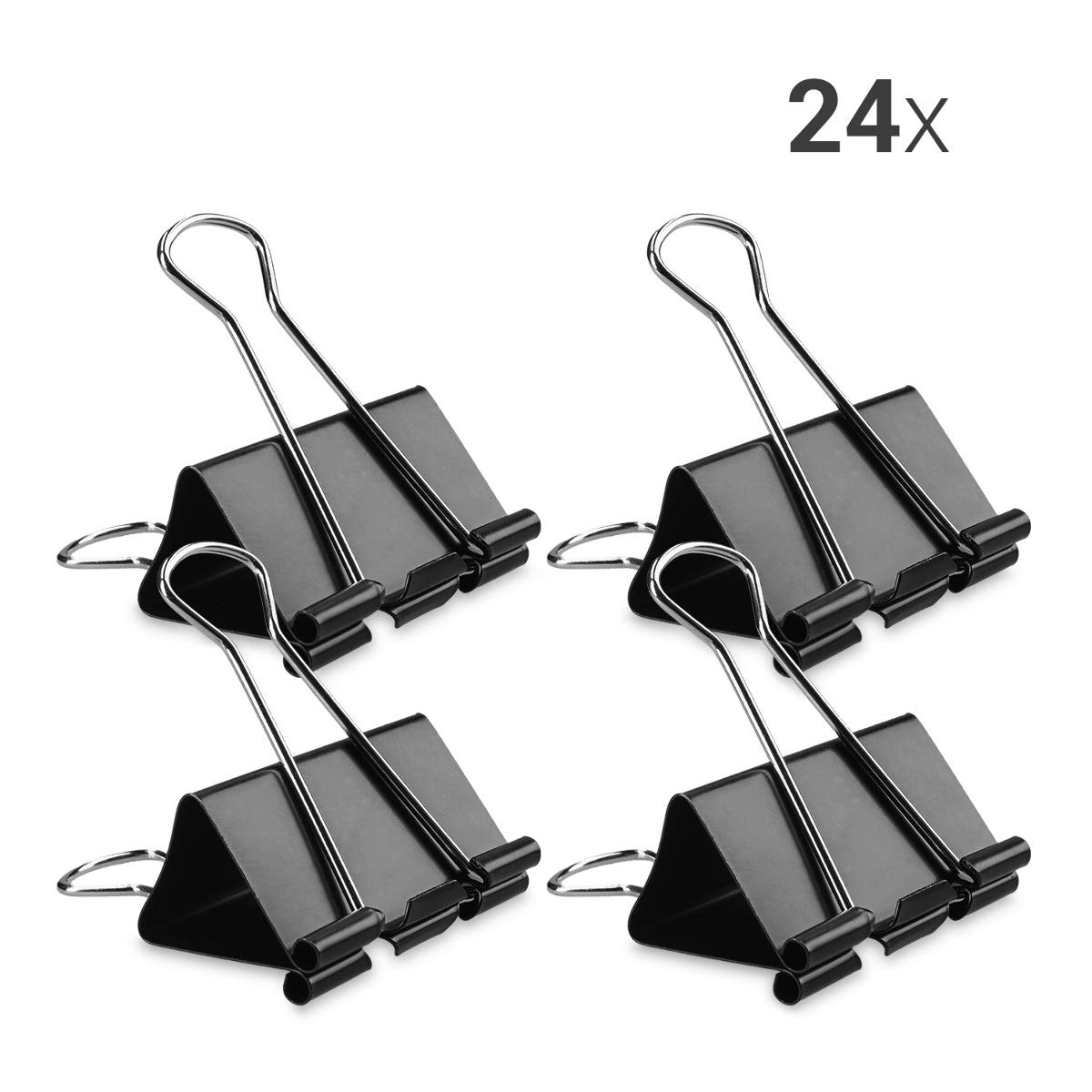 Black Paper Clips Buy Paper Clip Online Minimalist, Galvanised Mild