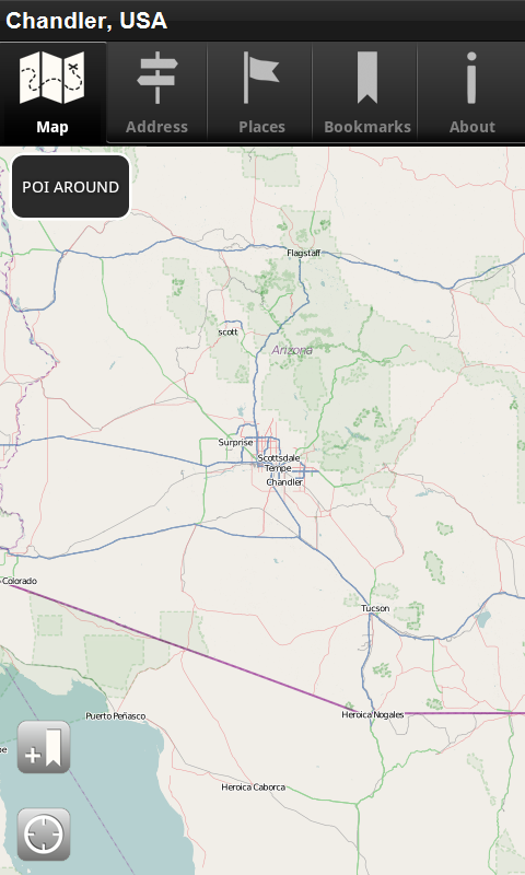 Offline Map Chandler, USA - CNM - App on Amazon Appstore