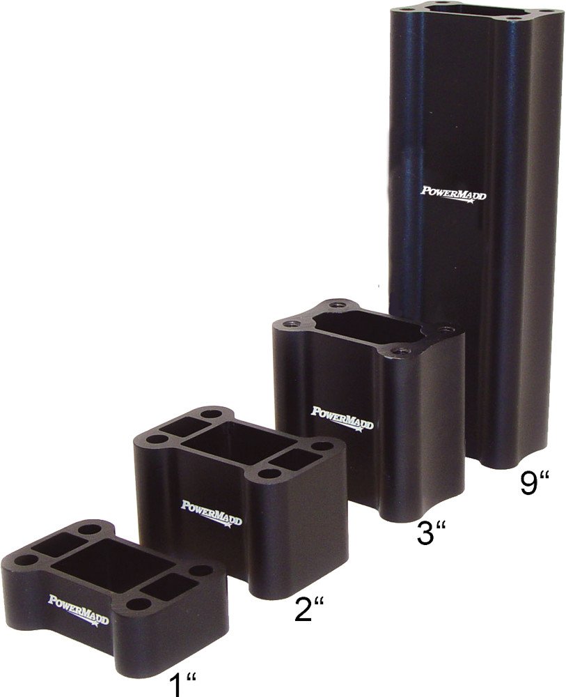 Amazon.com: PowerMadd 45401 Universal Extension Block - 1" - Black ...