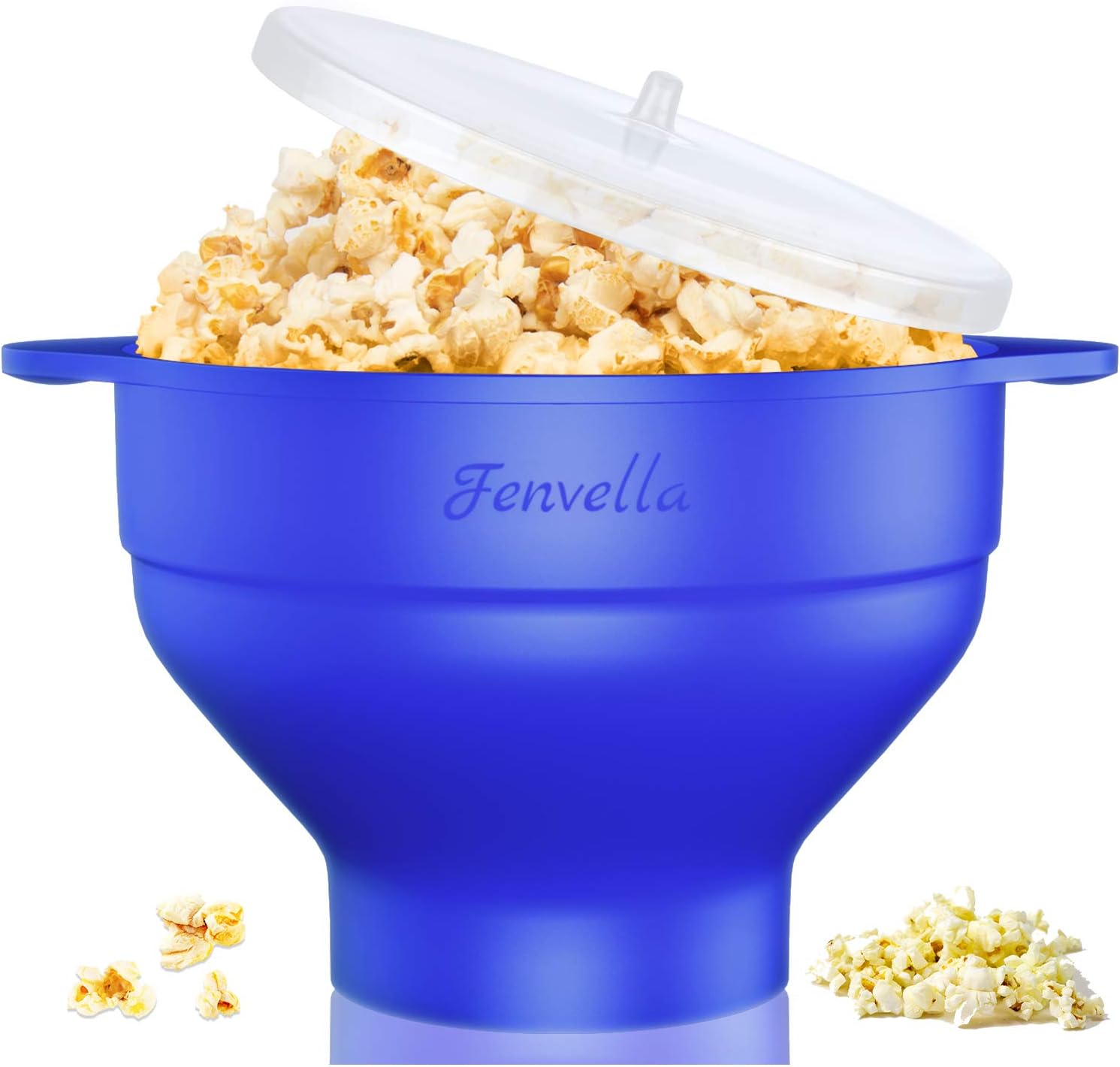 Amazon.com: Microwave Silicone Popcorn Popper, Fenvella Collapsible Hot ...