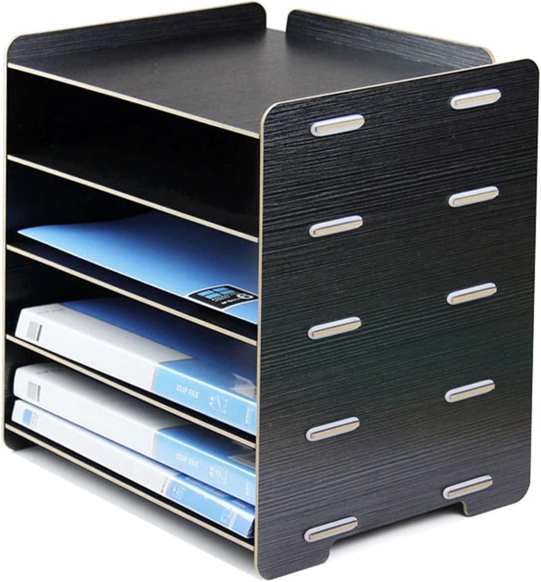 Amazon.com: SUNESA File Folder Organizer File Rack Office Desktop Multi ...