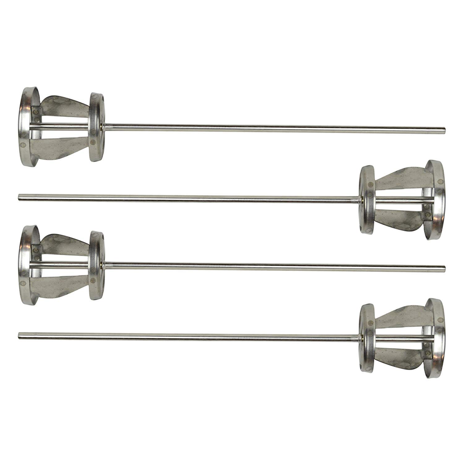 Jiffy Mixer CO. ES 3/8" Shaft 2-5 Gallon Stainless Steel Mixing Blade ...