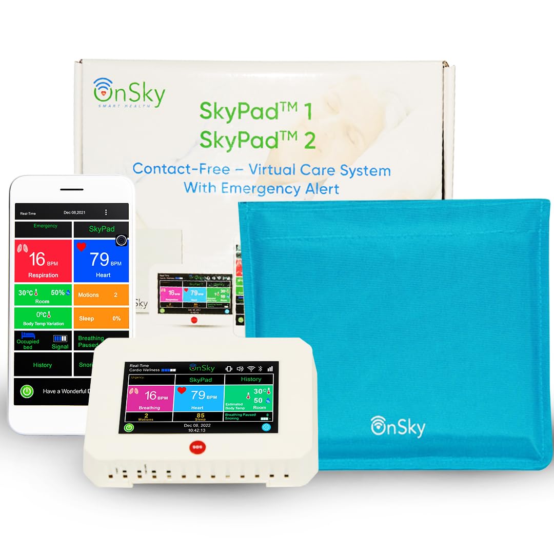 Buy SkyPad-2 by OnSky Contactless Heart Rate & Breathing Monitor ...