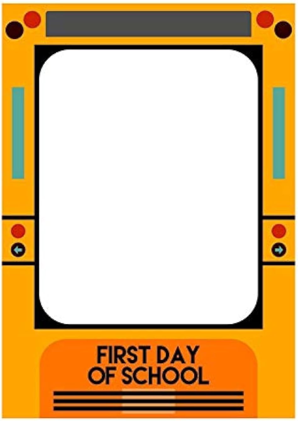 Amazon.com: SWYOUN Yellow School Bus First Day of School Back to school ...