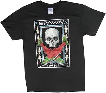 Amazon.com: Ray Troll Men's Spawn Till You Die T-Shirt 4XL Black : Clothing, Shoes & Jewelry