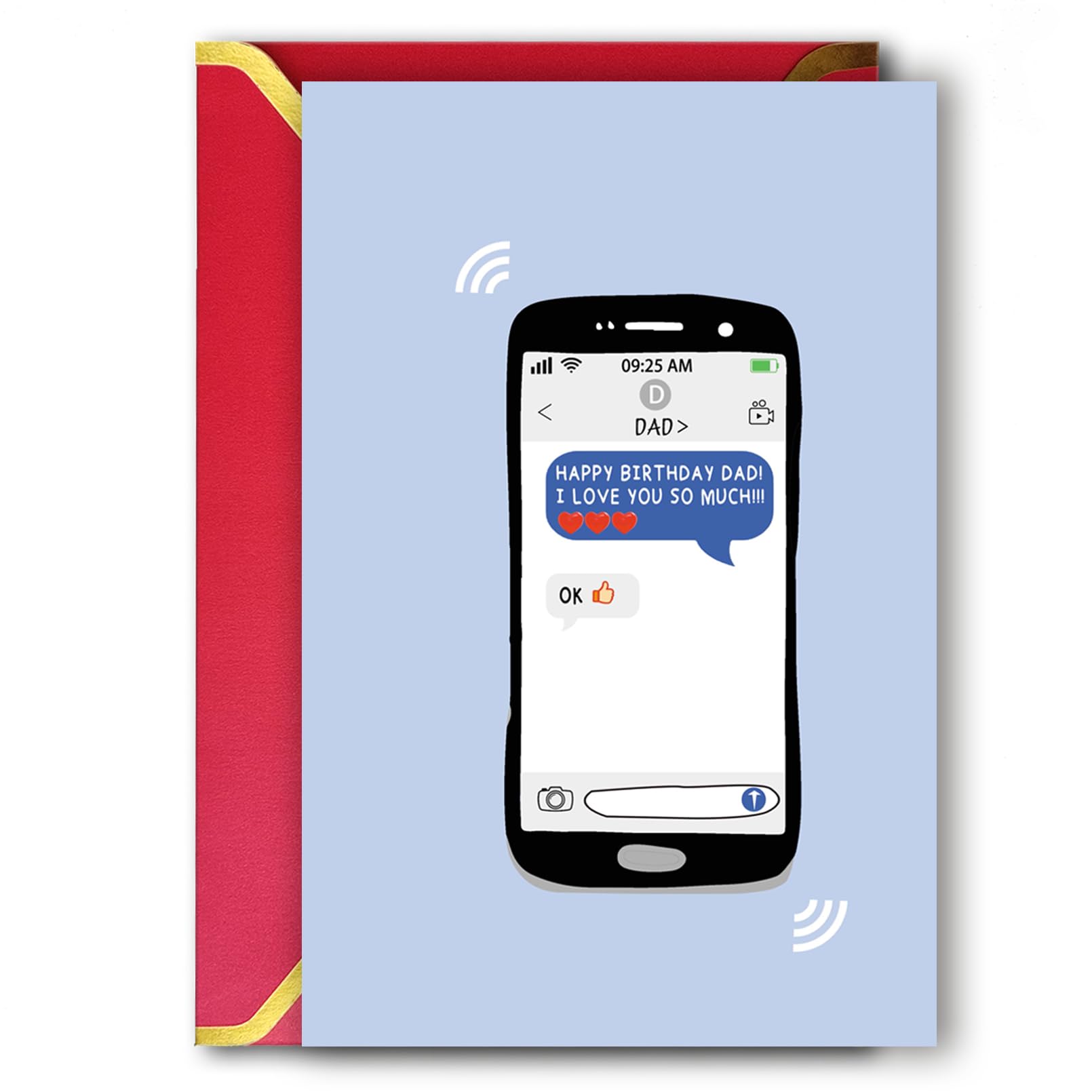 Snapklik.com : Funny Dad Birthday Card, Humor Father Birthday Card From ...