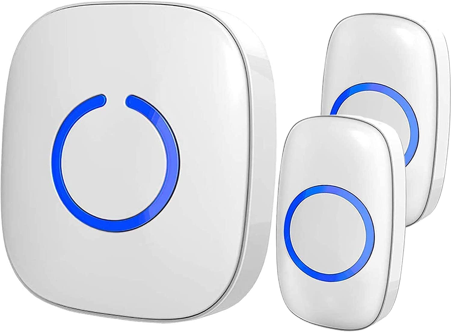 SECRUI Wireless Doorbell, Waterproof Door Bell Ringer Wireless 1000ft ...