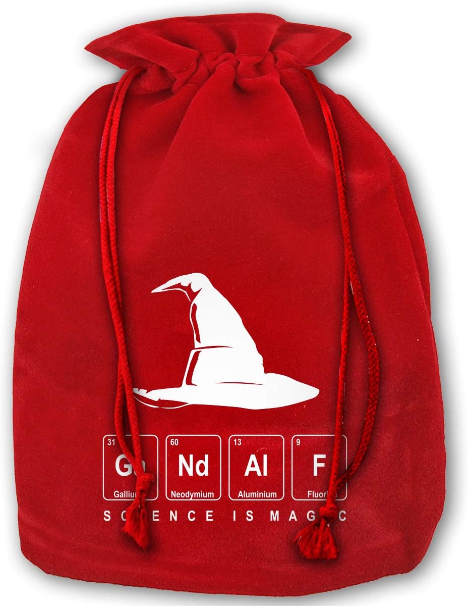 Amazon.com | TangChaoFeng Gandalf Science Is Magic Drawstring Bale ...