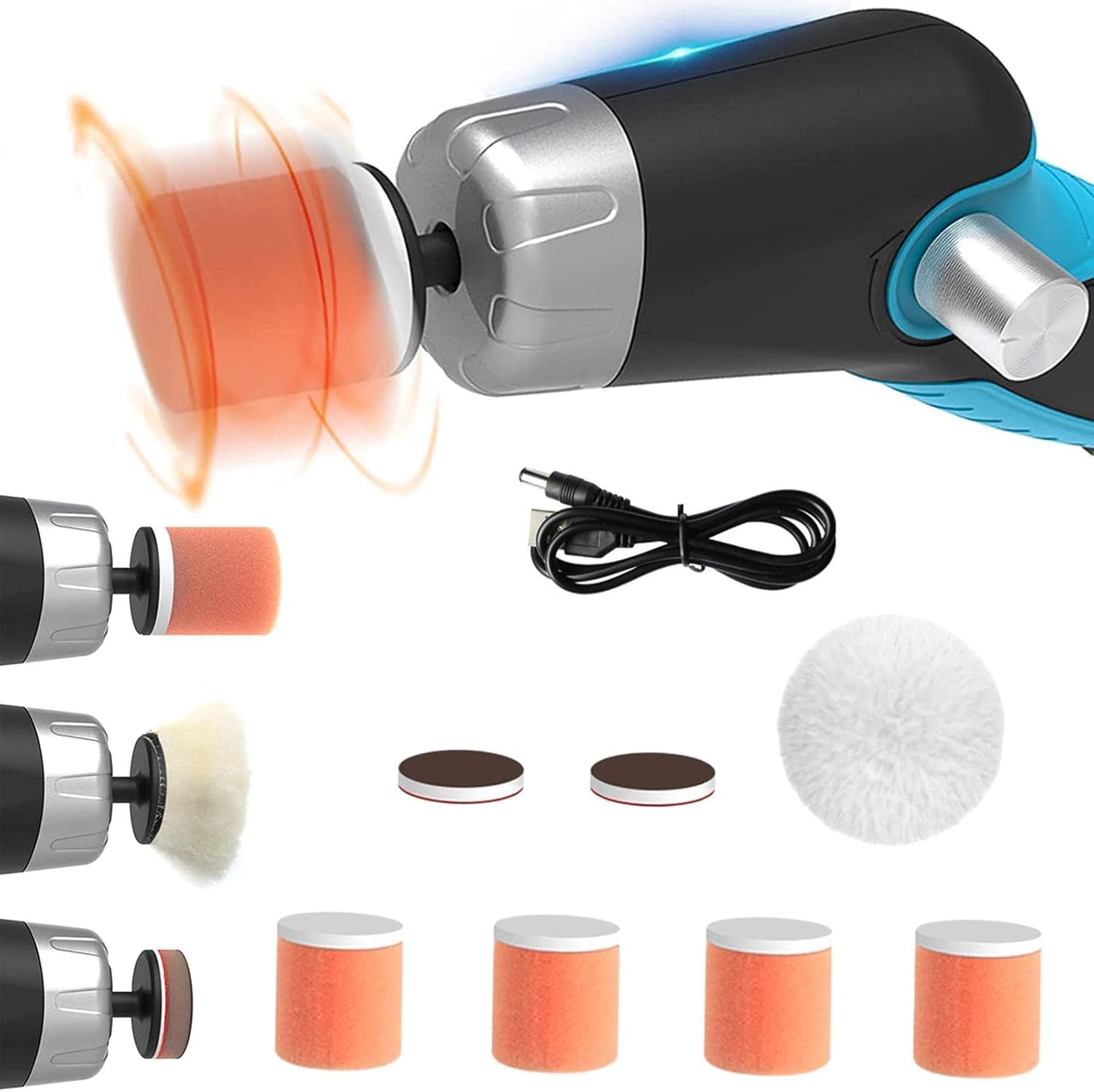 PIGMANA Car Polishing Machine | Portable and Lightweight Cordless Car ...