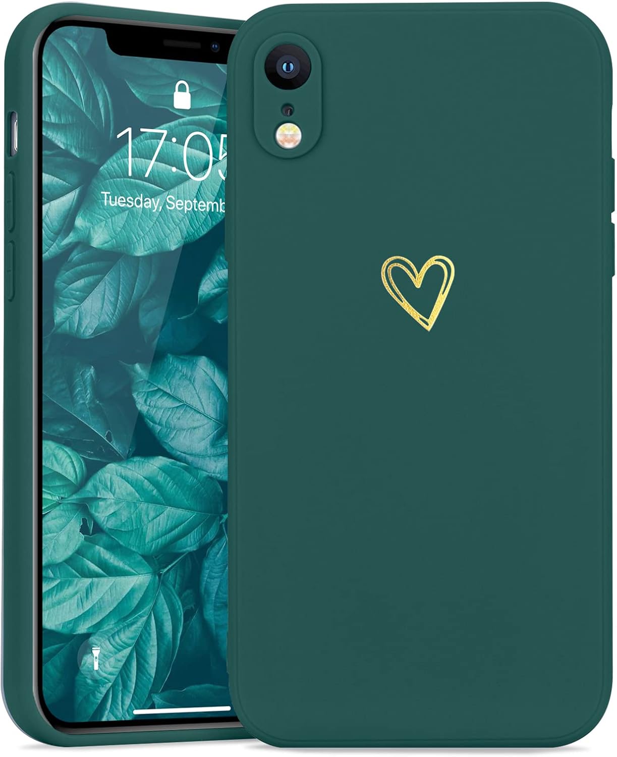 Wirvyuer Compatible with iPhone XR Phone Case for Women Girls Silky ...